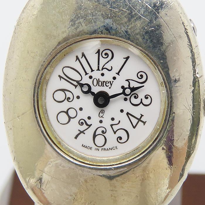 Super（SEIKO） 送料無料 オブレイ SV925 ソリッド シルバー クォーツ ホワイト アラビア 2針 Obrey チェーン ブレス 銀無垢 a1-0366 逸品質屋 : 逸品質屋 ...