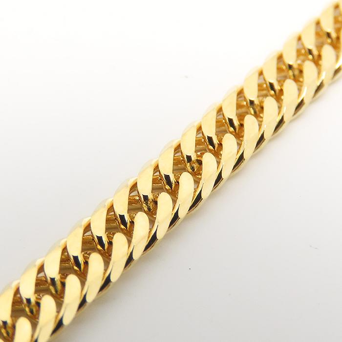 喜平 ブレスレット K18 18cm W6面 10.0g YG 逸品質屋 丸高 尼崎市 Au 750 Yellow Gold Bracelet Marutaka USED : 逸品質屋 丸高 ...