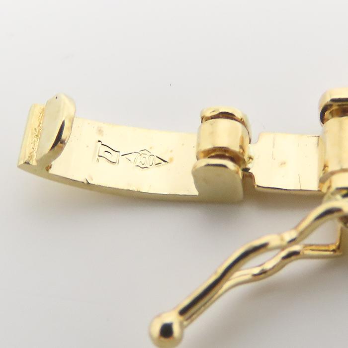 喜平 ブレスレット K18 18cm W6面 10.0g YG 逸品質屋 丸高 尼崎市 Au 750 Yellow Gold Bracelet Marutaka USED : 逸品質屋 丸高 ...