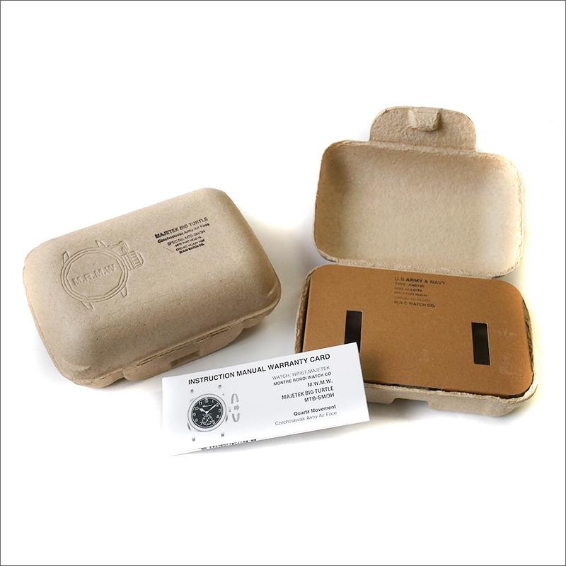 モントルロロイ ミリタリーウォッチ M.R.M.W. MAJETEK BIG TURTLE SMALL SECOND (221144 ...