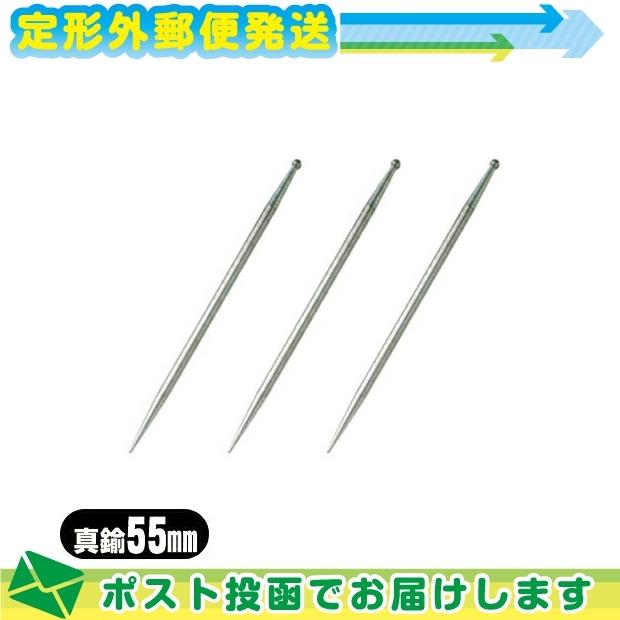 小里式 てい鍼 真鍮 55mm x 3個 前田豊吉商店 5.5cm ていしん テイ鍼 テイ針 てい針 錠鍼 錠針 J25-101-55 メール ...
