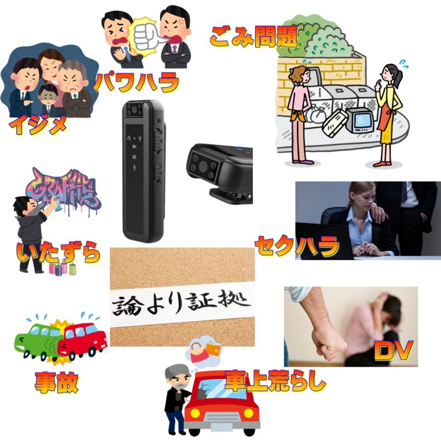 最新 正規品 TB-CS7 小型 ポケット クリップ 防犯カメラ 軽量 録画 録音 赤外線 ナイトビジョン 簡単 操作 長時間 トラブル 記録 小型カメラ ドライブレコーダー : 東京ベス ...