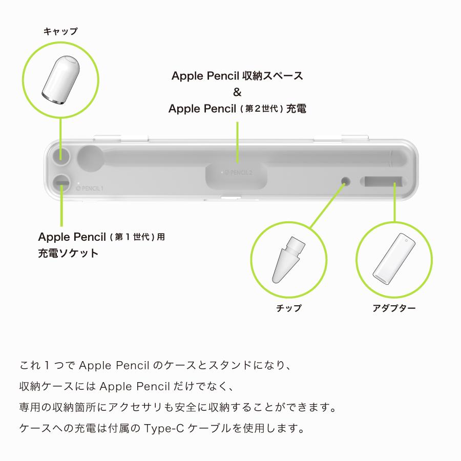 Apple Pencil2 Pencil ワイヤレス充電ボックス ケース 収納 Apple Pencil2 Pencil ワイヤレス充電ボックス ケース 収納