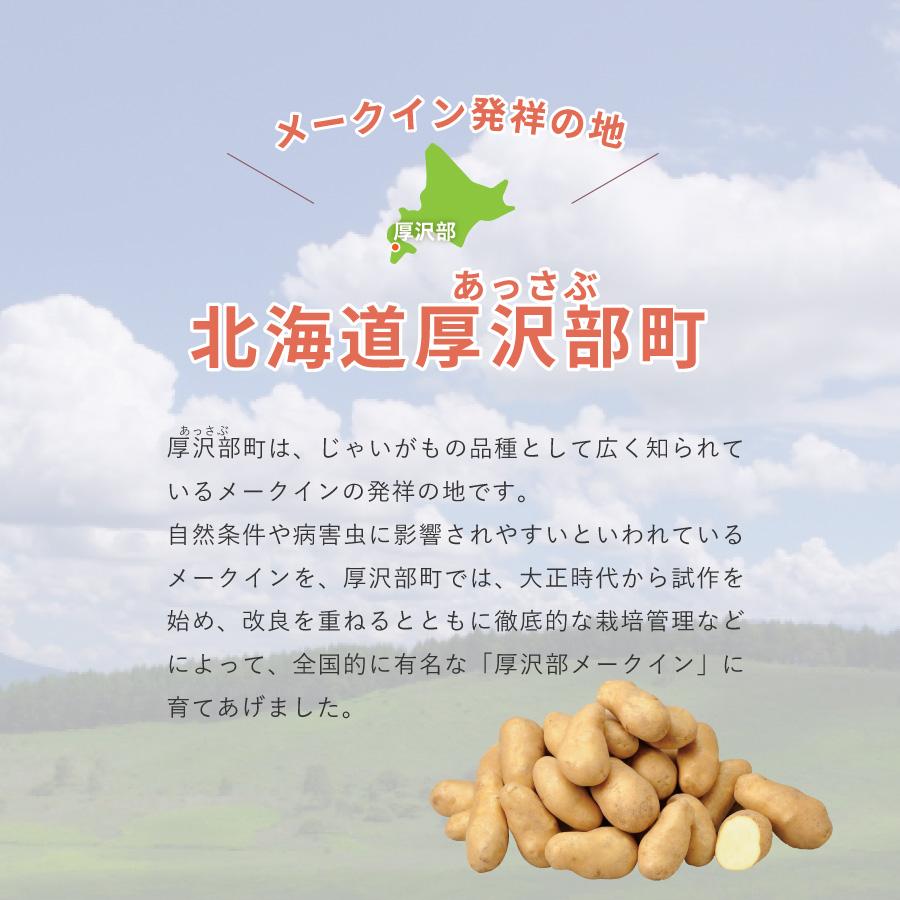 【早期終了。大変申し訳ございません】じゃがいも 北海道 メークイン 10kg (2L〜Mサイズ混合) 新じゃがいも 厚沢部 メークイン発祥の地 : 北海道の美食逸品イランカラプテ - 通販 ...