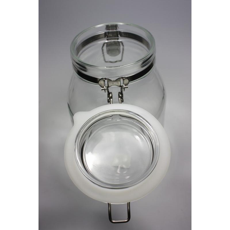 セラーメイト 密封びん2L 取手付き cellarmate ガラス瓶 ガラスジャー ガラス保存容器 保存瓶 果実酒びん ジャーサラダ 密封びん テラリウム 硝子 : いれもん屋 Yahoo ...