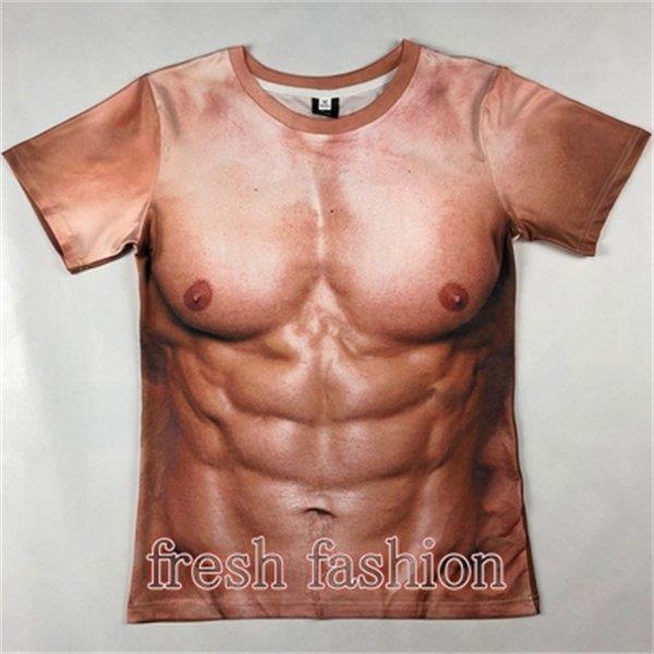 大 おもしろTシャツ 筋肉シャツ 3DTシャツ アニマル 3D アメカジ おもしろ 筋肉 メンズ リアル プリント トップス おしゃれ おそろい 個性的 ファッション : アイリスの弓 ...