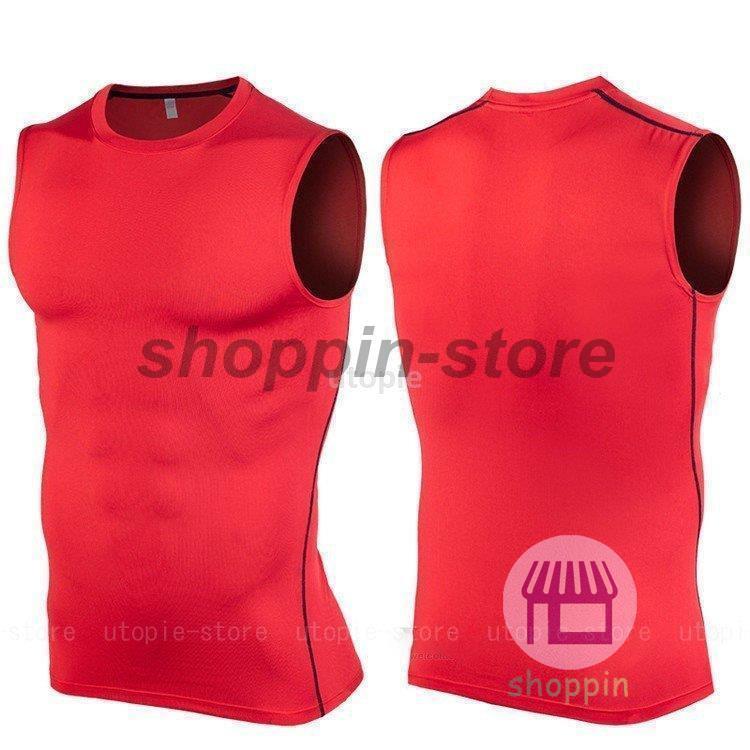 加圧シャツ メンズ スポーツウェア タンクトップ ノースリーブ アンダー Tシャツ コンプレッションウェア インナー トレーニング 夏 : sf-0605-a540 : アイリスの弓 - 通販 ...
