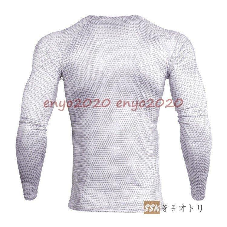 アンダーシャツ スポーツシャツ コンプレッションウェア メンズ 長袖 加圧シャツ 加圧インナー 長袖 ロングTシャツ 筋トレ 夏 :sf-0605-A568:アイリスの弓 - 通販 ...