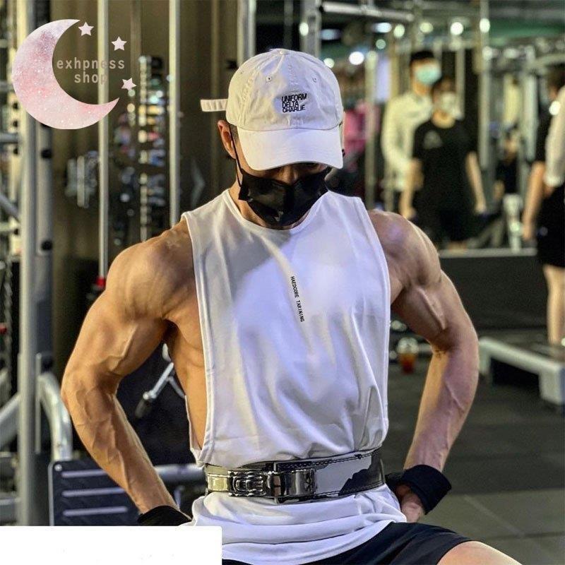 トレーニング ジム スポーツウェア メンズ 筋トレ インナー ノースリーブトップス タンクトップ 配色 スリム 吸汗快適 袖なし Tシャツ カジュアル フィットネス : sf-0605 ...