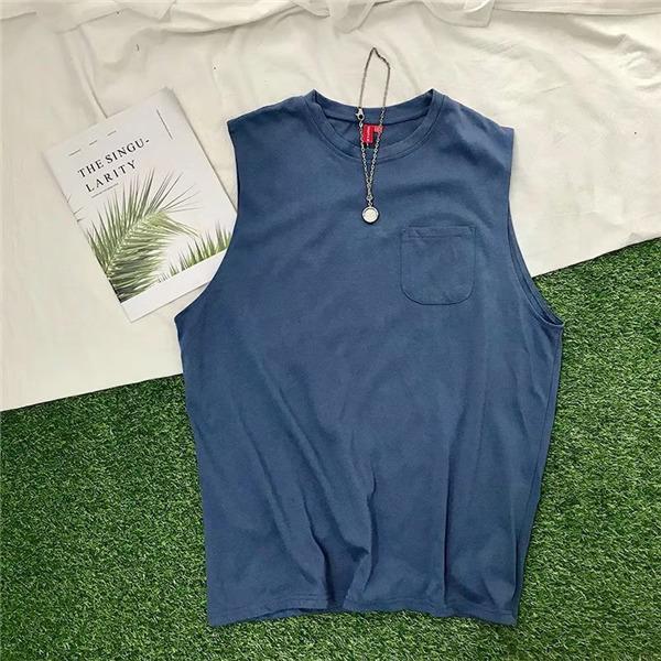 タンクトップ メンズ インナー インティー トレーニング トップス ノースリーブ 胸ポケット 涼しい 吸汗速乾 tシャツ 汗対策 シンプル :sf-0605-B58:アイリスの弓 - 通販 ...