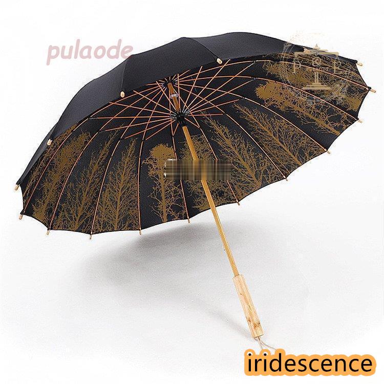 雨傘 傘 レディース 婦人傘 雨具 丈夫 おしゃれ かわいい|長傘 16本骨 バイカラー 総柄 撥水加工 軽量 防汚 長傘 : sf-0804-ys-a41 : アイリスの弓 - 通販 ...