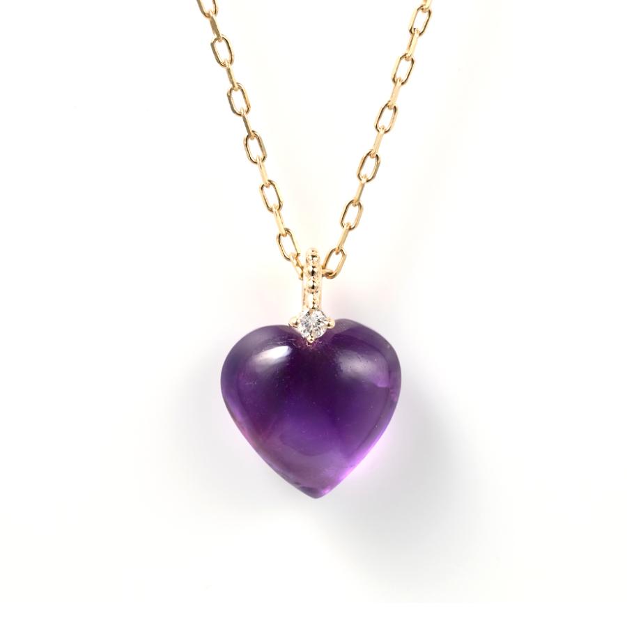 My Heart Amethyst Necklace : ig-232n : Irise coffret Yahoo!ショップ - 通販 - Yahoo!ショッピング