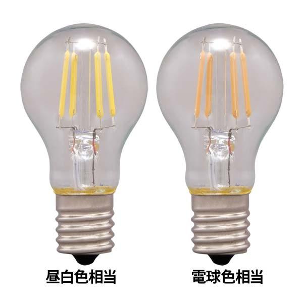 IRIS OHYAMA led電球 電球 E17 25W相当 230lm 昼白色 電球色 LED 10個セット アイリスオーヤマ フィラメント LDA2N-G-E17-FC LDA2L-G ...