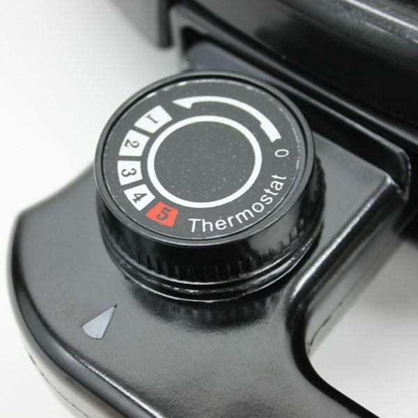 ヒロ・コーポレーション ホットプレート 丸型ホットプレート 焼肉 コンパクト 強化耐熱ガラス蓋 フッ素樹脂加工 円形 ガラスフタ 1人用 2人 ...