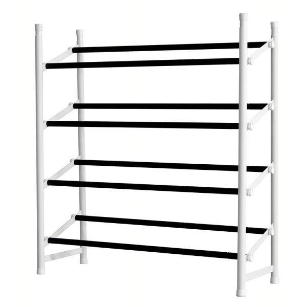 \最大P18.5％／伸縮式4段シューズラック MONOTONY（モノトニー） 77143 アーネスト : アイリスプラザ Yahoo!店 - 通販 - Yahoo!ショッピング