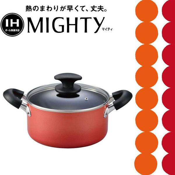 北陸アルミニウム IH マイティ 両手鍋 24cm S-0904 : アイリスプラザ Yahoo!店 - 通販 - Yahoo!ショッピング