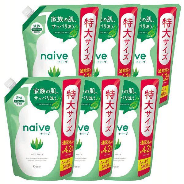 Kracie (6個セット)ナイーブボディソープアロエ詰替 1600ml クラシエ : アイリスプラザ Yahoo!店 - 通販 - Yahoo!ショッピング