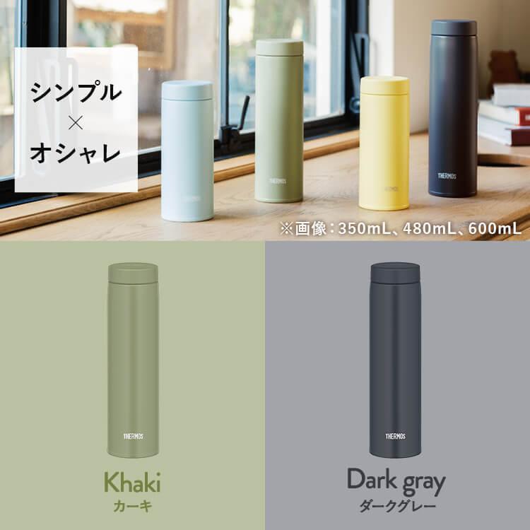 THERMOS 水筒 子供 マグボトル 0.6L 600ml スクリュー サーモス 真空断熱ケータイマグ JON-600 DGY : アイリスプラザ Yahoo!店 - 通販 - Yahoo ...