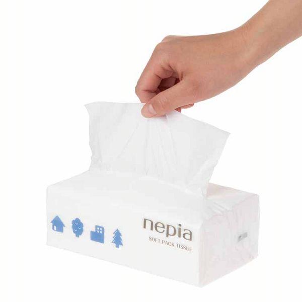 (販売指示後カートアップ)（16個セット）nepia ソフトパックティッシュ 240組×5P 541307 王子ネピア (D) :7258440:アイリスプラザ Yahoo!店 - 通販 ...