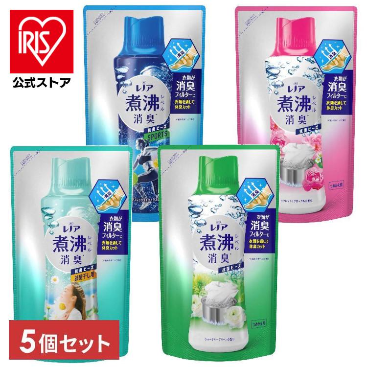 P&G 柔軟剤 レノア 超消臭 5個セット 煮沸レベル消臭 抗菌ビーズ 詰め替え 365ml ビーズ P&G : アイリスプラザ Yahoo!店 - 通販 - Yahoo!ショッピング