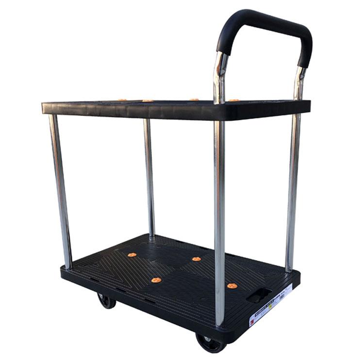 アルミス 台車 2段 静音キャスター 静かな樹脂台車2段 AK-150-2B : アイリスプラザ Yahoo!店 - 通販 - Yahoo ...