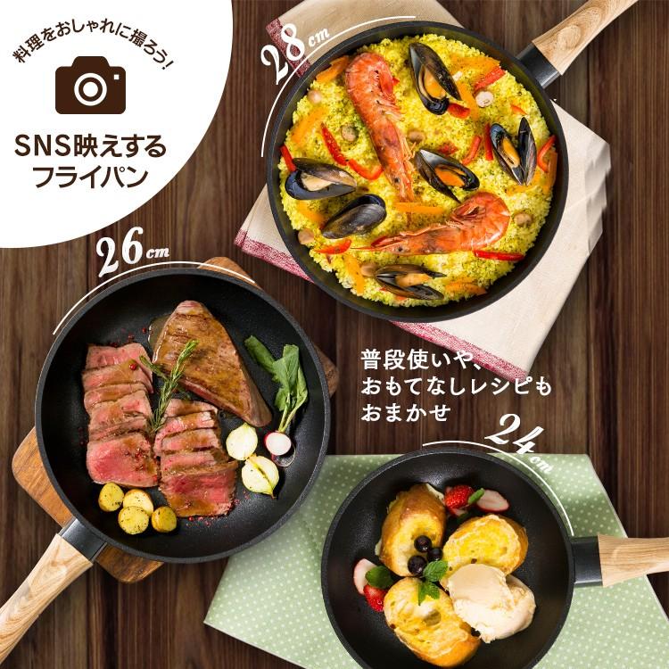 IRIS OHYAMA フライパン 28cm IH ih ガス 鉄 IH対応 スキレット おしゃれ キャンプ アウトドア アイリスオーヤマ コンパクト 取っ手一体型 SKL-28IH ...