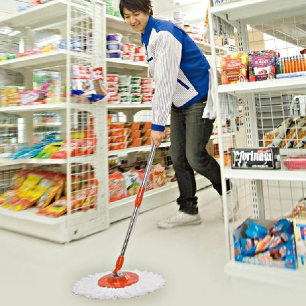 IRIS OHYAMA モップ 水拭き 掃除モップ 掃除 回転 回転モップ用スペアヘッド 2個 KMO-540S専用 クリーナー フロアモップ 床掃除 大掃除 アイリスオーヤマ KMO ...