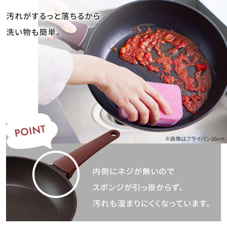 IRIS OHYAMA フライパン 28cm ih ガス火 IH対応 軽量 アイリスオーヤマ 取っ手一体型 浅型 ダイヤモンドコート メタリック 洗いやすい設計 滑りにくい取っ手 DCF ...