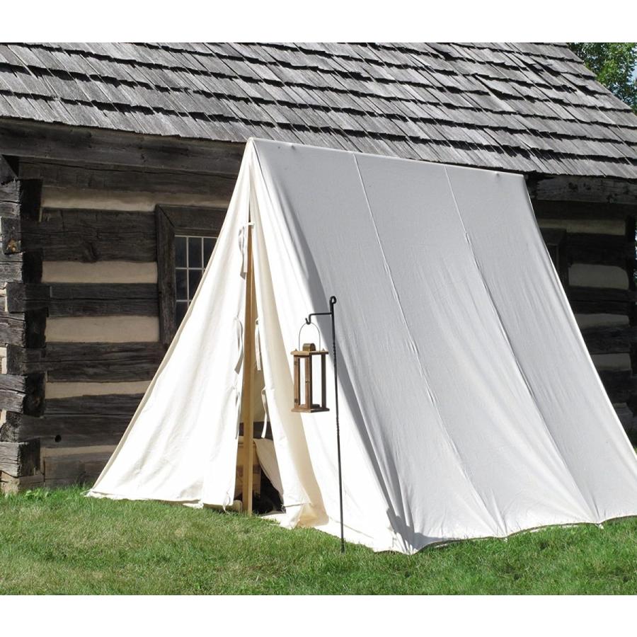 テント A - framed Tent ANGLO Saxon Reenactment CIVIL WAR tarp TARPAULIN ...