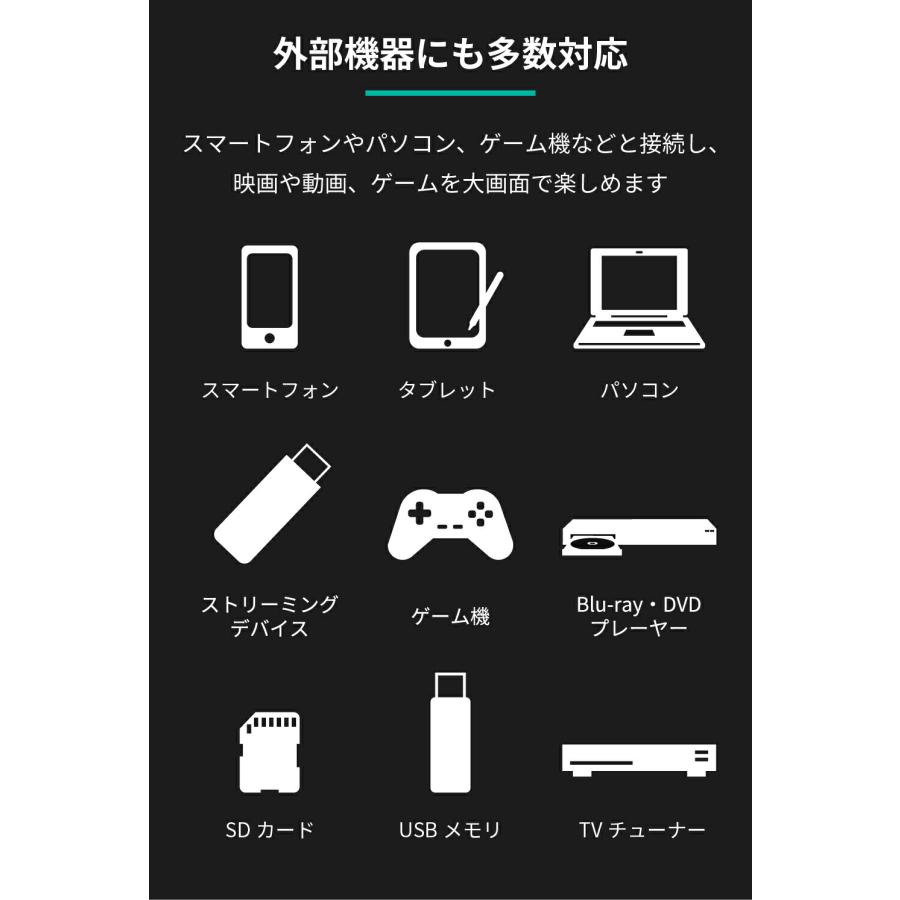 プロジェクター ホームプロジェクター 家庭用 スマホ 【Android9.0搭載】【260ANSIルーメン】MIRAYTH ASTRAL sele : irodori-house - 通販 ...