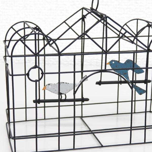 azi-azi 鳥かご 小型 鳥 かわいい おしゃれ ミニハウスケージ ワイヤー製 敬老の日 : irodori Biotope - 通販 - Yahoo!ショッピング