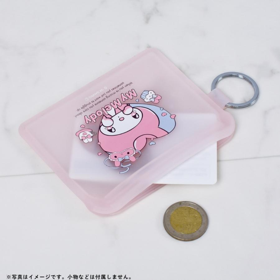 ピージーデザイン フラッポ クロミ マイメロディ 甘えん坊 ジップポーチ メール便対応 PG-47601 PG-47602 シリコン フラット ...
