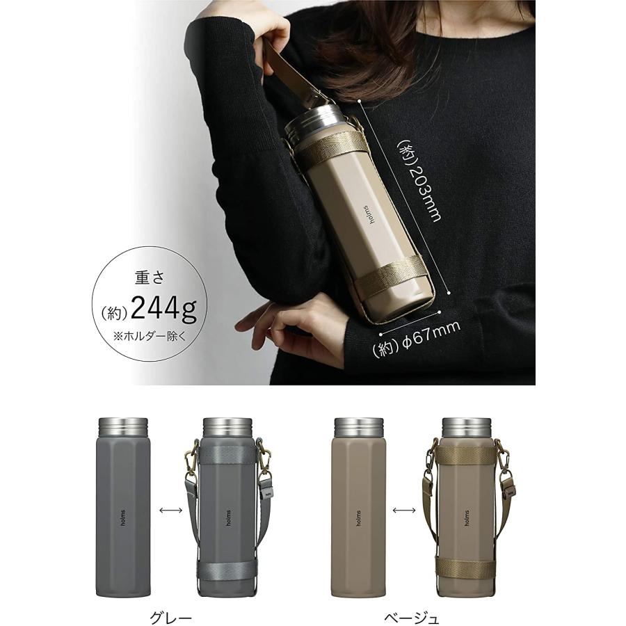 CB JAPAN シービージャパン 水筒 460ml holms ステンレスボトル オクタボトル おしゃれ 専用ホルダー付き : 彩り空間 - 通販 - Yahoo!ショッピング