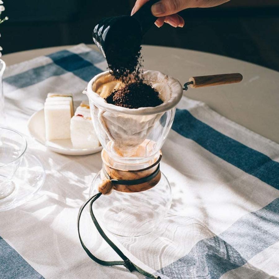 HARIO ハリオ ドリップポット ウッドネック ネルドリップ 食器洗浄機対応 熱湯 3~4人用 DPW-3 : 彩り空間 - 通販 - Yahoo!ショッピング