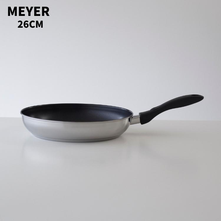 MEYER（マイヤー） 26CM フライパン IH対応 ME2-P26 ステンレススチール 鍋 705168 : 彩り空間 - 通販 - Yahoo!ショッピング