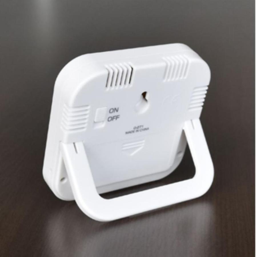 ドリテック デジタル温湿度計 ホワイト O-271WT メール便 デジタル 時計 赤ちゃん 壁掛け 見やすい 大型 卓上 熱中症/インフルエンザ警告 : 彩り空間 - 通販 - Yahoo ...