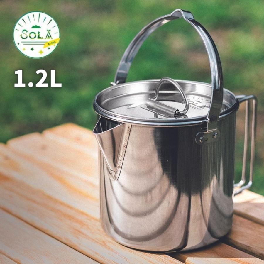 カクセー ケトル やかん キャンピングケトル PP-06 SOLA Relax キャンプ アウトドア ステンレス 直火 : pp06-793631 : 彩り空間 - 通販 - Yahoo!ショッピング