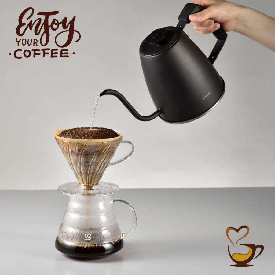 HARIO ハリオ スマートGケトル 1L IH 直火 おしゃれ DKG-140 やかん 食洗機対応 コーヒー : 彩り空間ホームライフ館 - 通販 - Yahoo!ショッピング