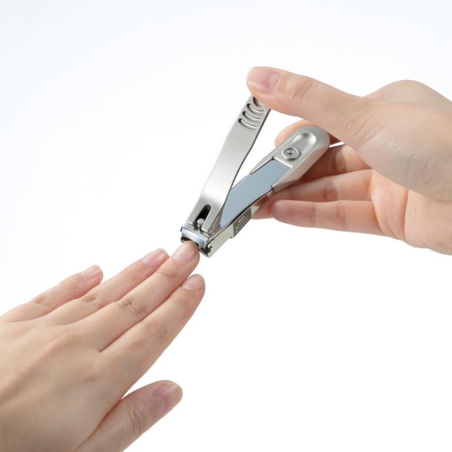 グリーンベル ステンレス製 高級 爪切り つめきり 金属キャッチャー付き G-1305 日本製 切れ味 手足用 グッドデザイン/メール便対応 : g1305-4972525053181 ...