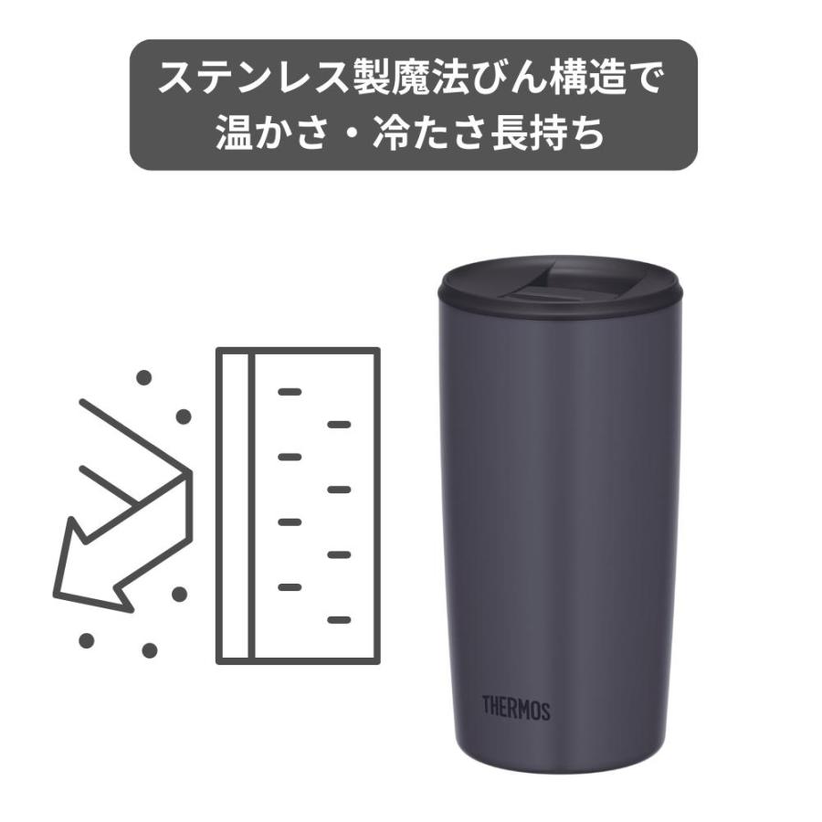 THERMOS サーモス タンブラー 蓋つき 食洗機対応 JDP-501 タンブラー500ml 保温 保冷 マグ オフィス ステンレス おしゃれ 持ち運び 結露しない 結婚祝い ペア ...
