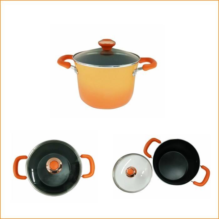 EVO エボ シチューポット オレンジ ND-868 20cm 3.9L[EVO(エボ) フライパン] : 彩り空間ホームライフ館 - 通販 - Yahoo!ショッピング