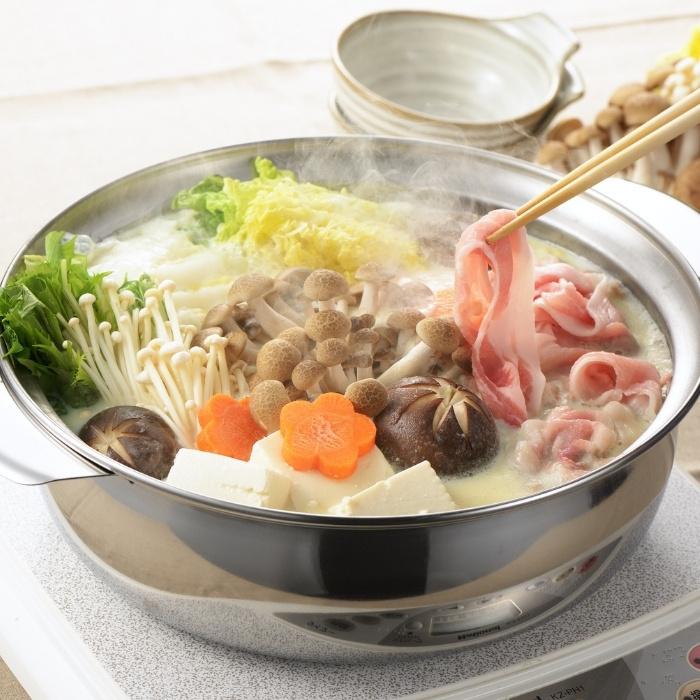 ヨシカワ 日本製 土鍋風 ステンレス鍋 27cm SJ1858 918589 IH対応 シルバー もみじ ih : 彩り空間ホームライフ館 - 通販 - Yahoo!ショッピング