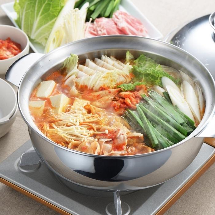 ヨシカワ 日本製 土鍋風 ステンレス鍋 27cm SJ1858 918589 IH対応 シルバー もみじ ih : 彩り空間ホームライフ館 - 通販 - Yahoo!ショッピング