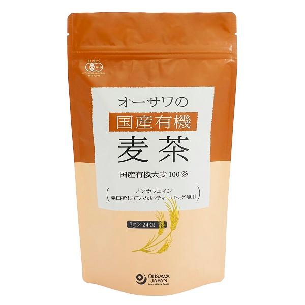 オーサワの有機麦茶(国産) 168g(7g×24包) オーサワジャパン : いろはのいえ - 通販 - Yahoo!ショッピング