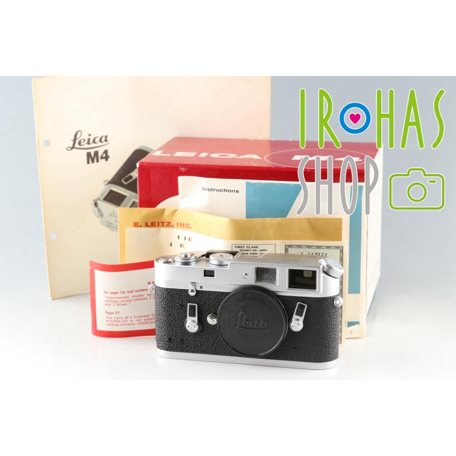 ライカ Leica M4 35mm Rangefinder Film Camera With Box #39589K : イロハスショップ - 通販 - Yahoo!ショッピング