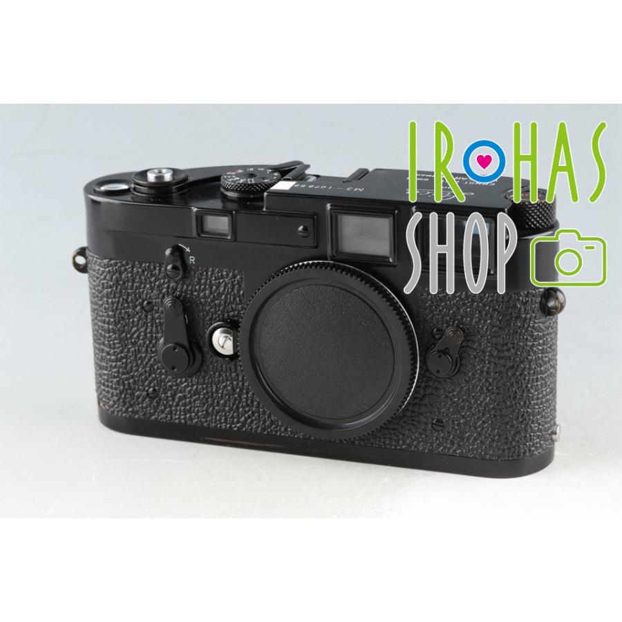 ライカ Leica Leitz M3 Black Paint 35mm Rangefinder Film Camera #47590K : イロハスショップ - 通販 - Yahoo!ショッピング