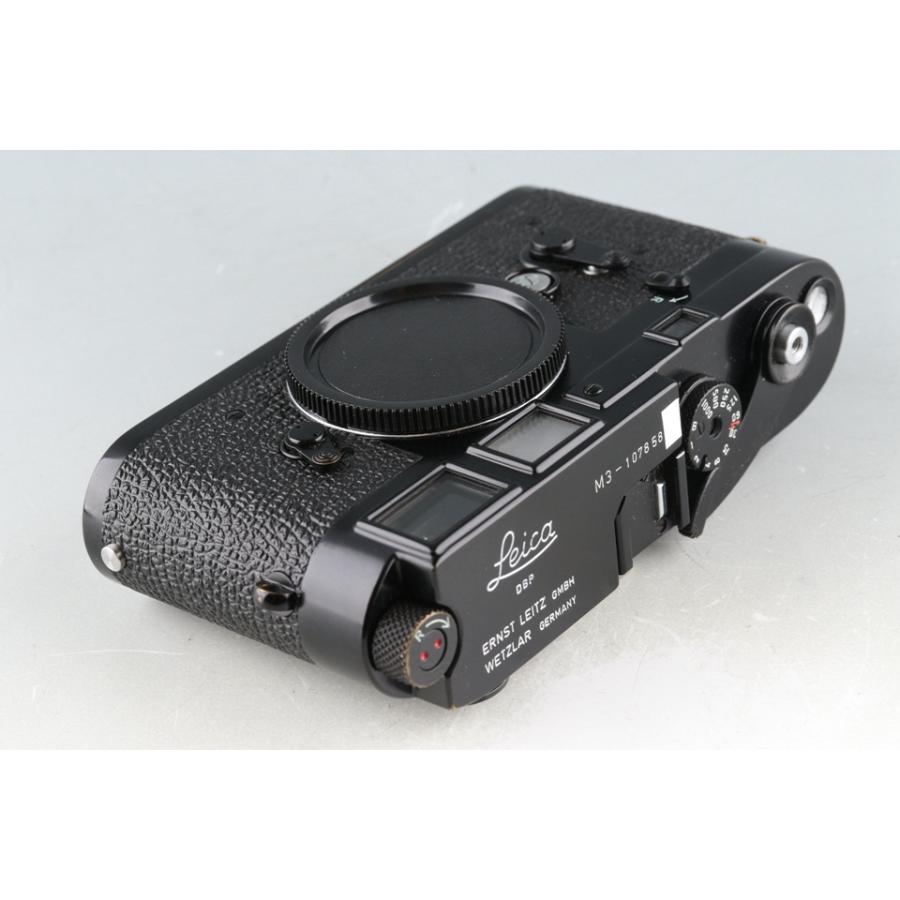ライカ Leica Leitz M3 Black Paint 35mm Rangefinder Film Camera #47590K : イロハスショップ - 通販 - Yahoo!ショッピング