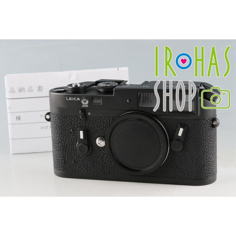 Leica M4 50th Jahre Anniversary 35mm Rangefinder Film Camera #56181T : i56181 : イロハスショップ - 通販 ...