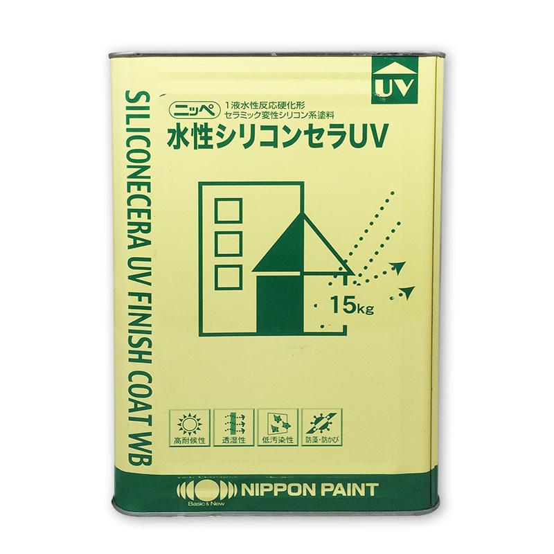 塗料 塗装 DIY 日本ペイント 水性シリコンセラUV つやあり ホワイト 15kg 送料無料 : IROMONO - 通販 - Yahoo!ショッピング