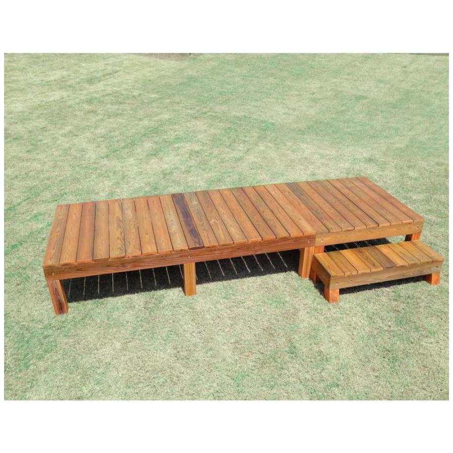 ニッペ 木 DIY 木材 杉ウッドデッキ180-90(ライトブラウン) 1834×917×400mm : 4976124878220 : ニッペホームオンライン - 通販 - Yahoo!ショッピング